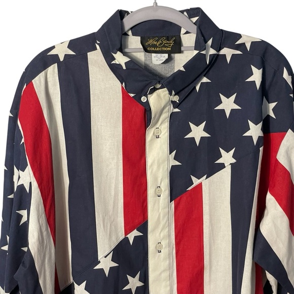 moe Bandy | Shirts | Moe Bandy Red White Blue Flag Stars Stripes ...